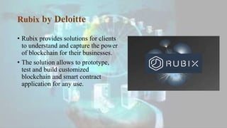 Blockchain in healthcare sector | PPT