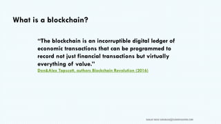 Blockchain Primer Part 1 | PPT