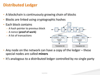 Introduction to Blockchain | PPT