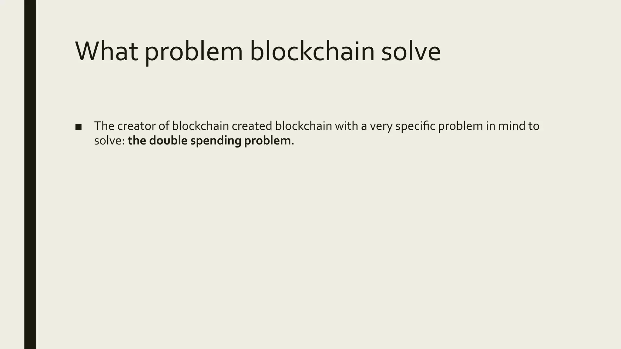 BLOCKCHAIN TECHNOLOGY | PPTX | Databases | Computer Software and Applications