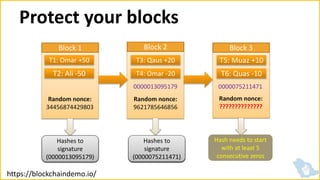 Blockchain on AWS | PPTX