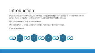 Blockchain Technology | PPT