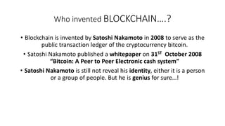 Blockchain | PPT