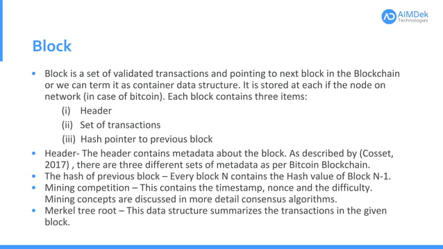 Introduction to Blockchain | PPTX