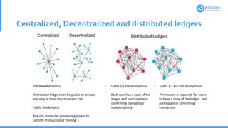 Introduction to Blockchain | PPTX