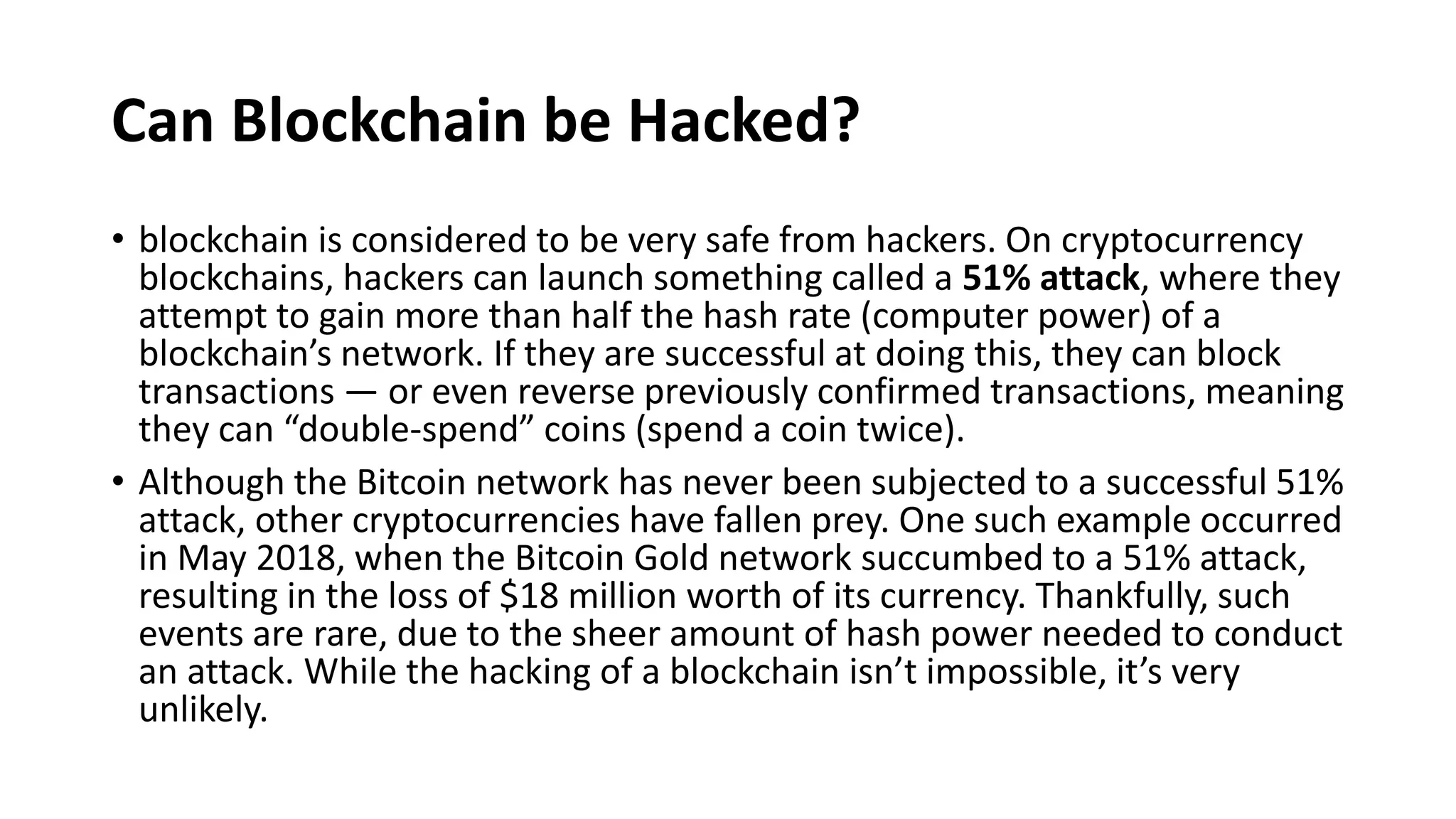 BLOCK CHAIN technology for the students. | PPTX