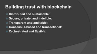 Blockchain Technology ,Architecture and its Structure | PPTX