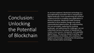 Introduction to Blockchain Techology.pptx