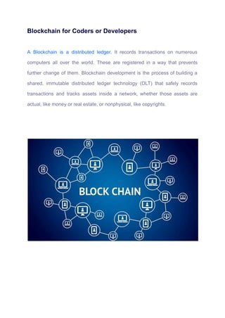 Blockchain - A ultimate guide to beginners | PDF