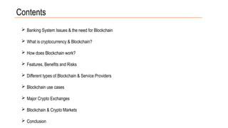 A Brief Overview of Blockchain Technology | PPT