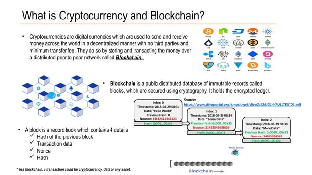 A Brief Overview of Blockchain Technology | PPT