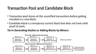 Block chain and its basic terminology include mining | PPT
