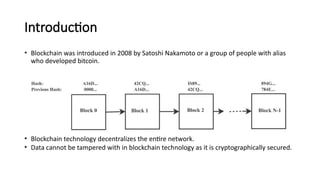 Block chain and its basic terminology include mining | PPT