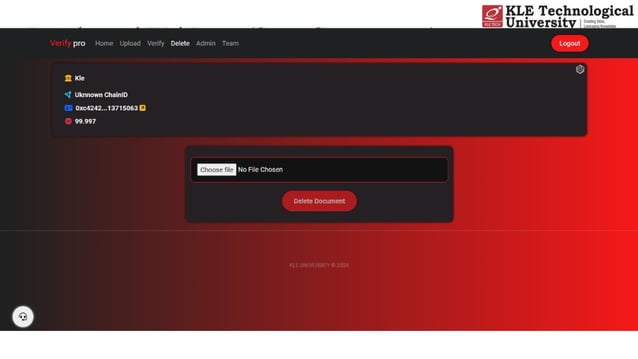 Document Verification System Block Chain | PPTX