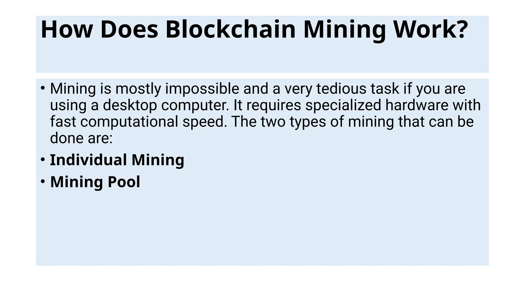 Introduction to Blockchain .................. | PPT