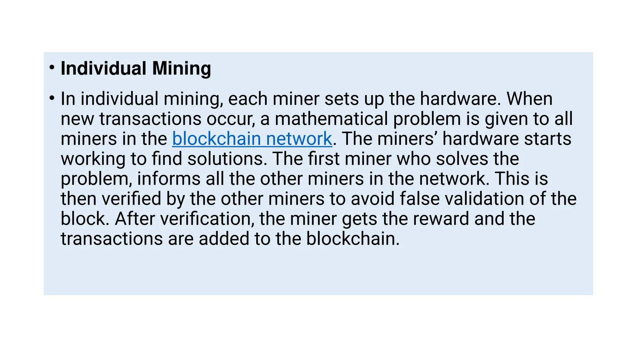 Introduction to Blockchain .................. | PPT