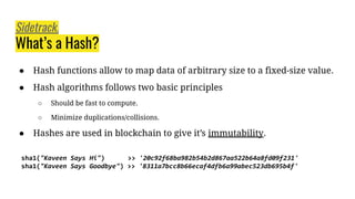 Blockchain an introduction | PPT