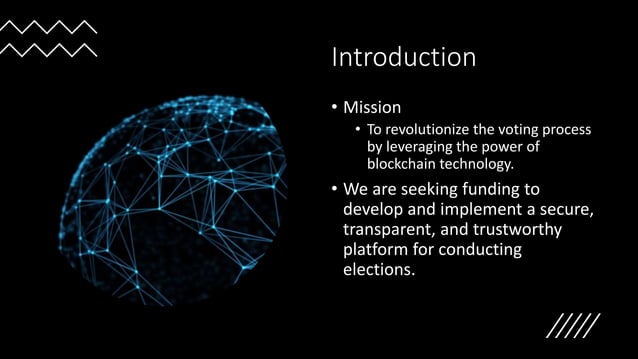 Blockchain Based Voting System Pptx Business Business And Finance