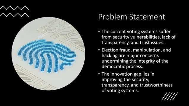Blockchain-Based Voting System.pptx | Business | Business and Finance