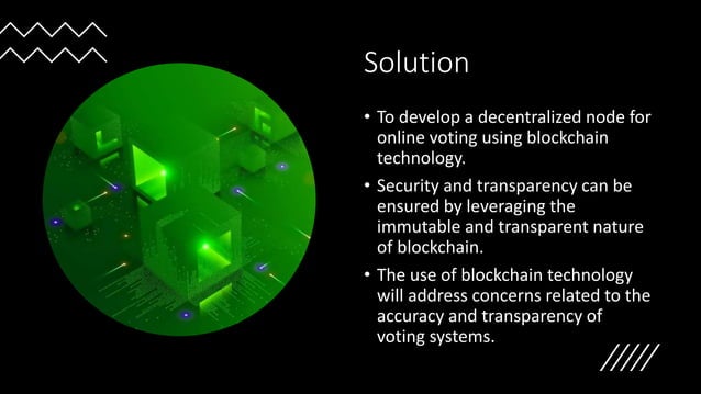 Blockchain-Based Voting System.pptx | Business | Business and Finance