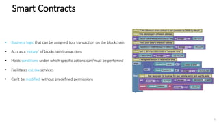 Blockchain and Bitcoin | PPTX