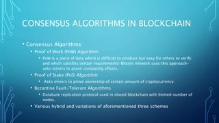 Blockchain Technology: Adoption Challenges, Platform and Applications | PPT