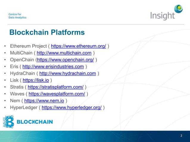 Blockchain | PPT | Free Download