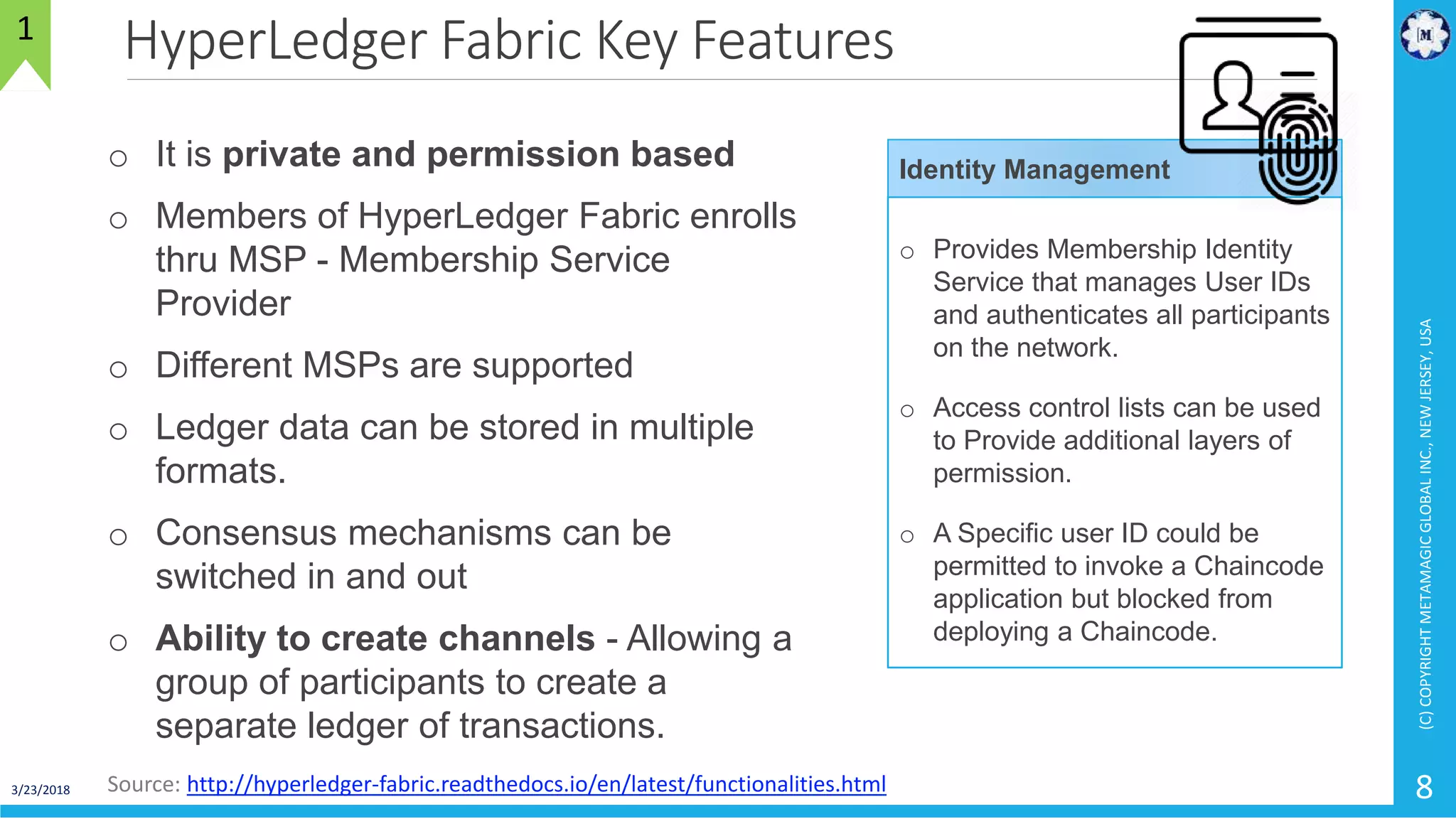 Blockchain - HyperLedger Fabric | PPTX
