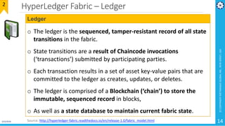 Blockchain - HyperLedger Fabric | PPTX