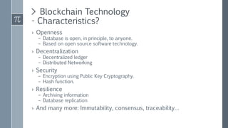 Blockchain Technology - ICANN58 | PPT