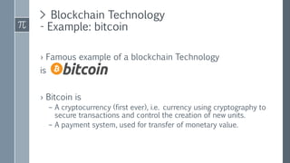 Blockchain Technology - ICANN58 | PPT | Free Download