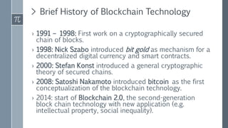 Blockchain Technology - ICANN58 | PPT