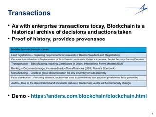blockchain-introduction-public in education | PPTX