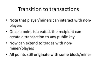 Blockchain mechanics | PPT