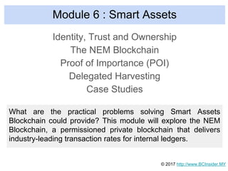 Blockchain Insider - Modules Outline | PDF