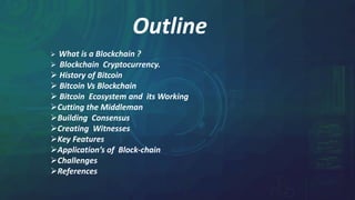 Blockchain technology-presentation | PPT