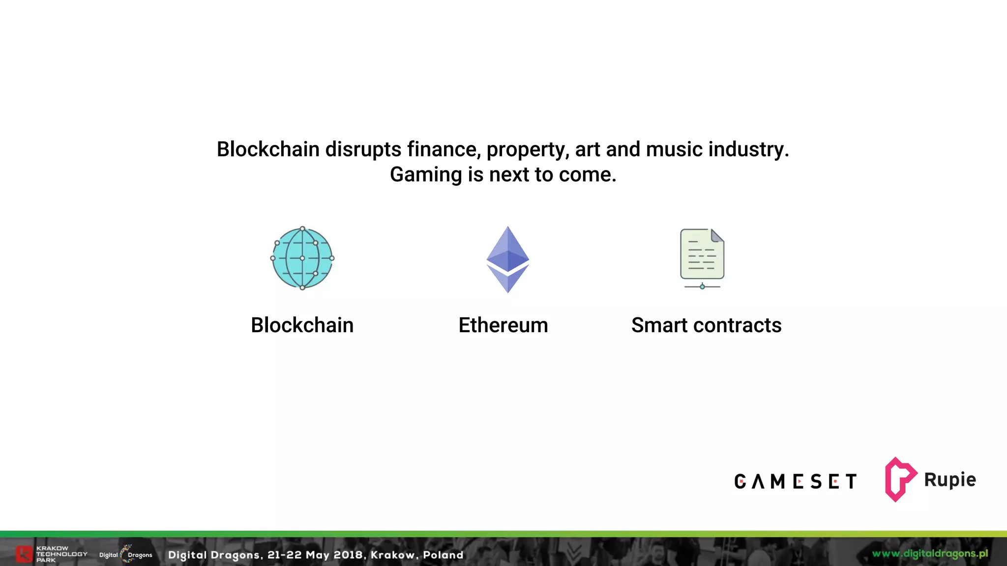 Gameset - prezentacja na Digital Dragons 2018 | PPT