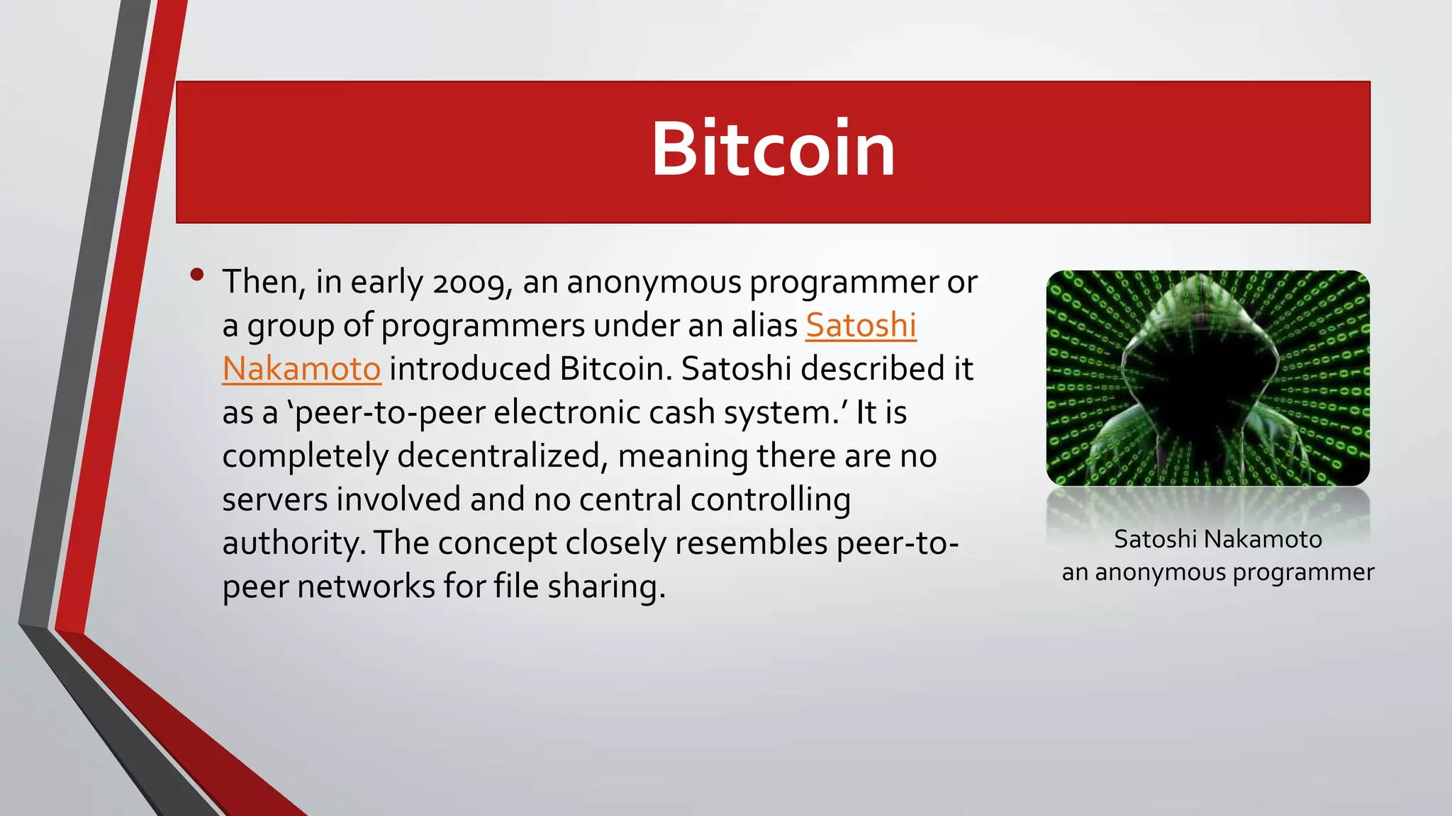 Presentation about Blockchain technology | PPTX