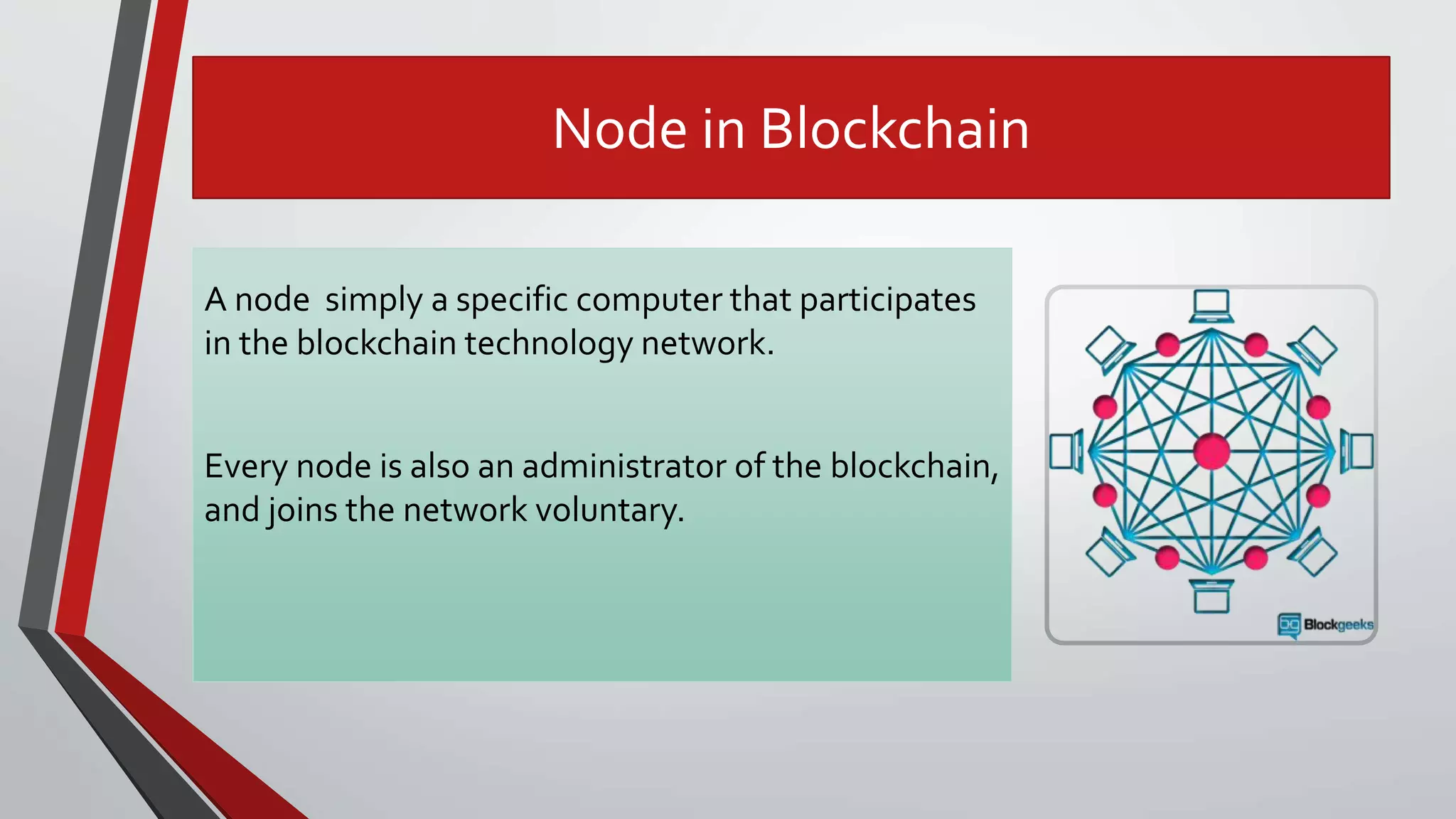 Presentation about Blockchain technology | PPTX