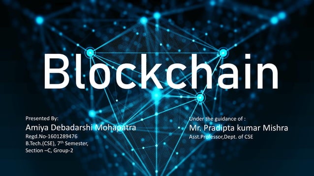 Blockchain seminar | PPT