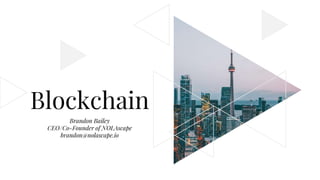 Fundamentals of Blockchain Technology | PPTX