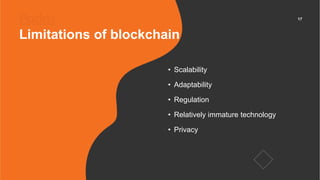 Blockchain 101 by imran bashir | PPTX