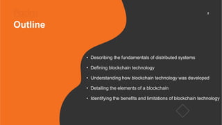 Blockchain 101 by imran bashir | PPTX