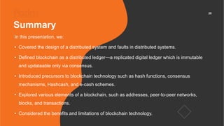 Blockchain 101 by imran bashir | PPTX
