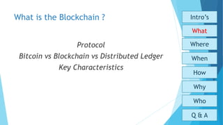 Blockchain 101 | PPT