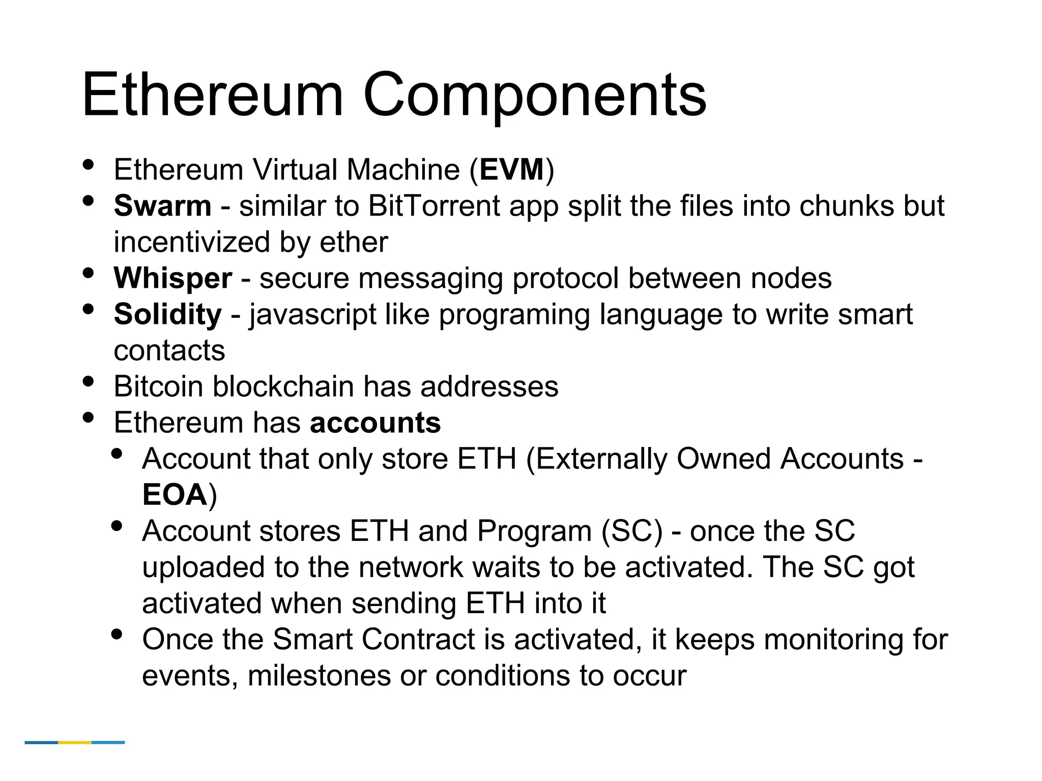 Ethereum (Blockchain Network) | PPTX