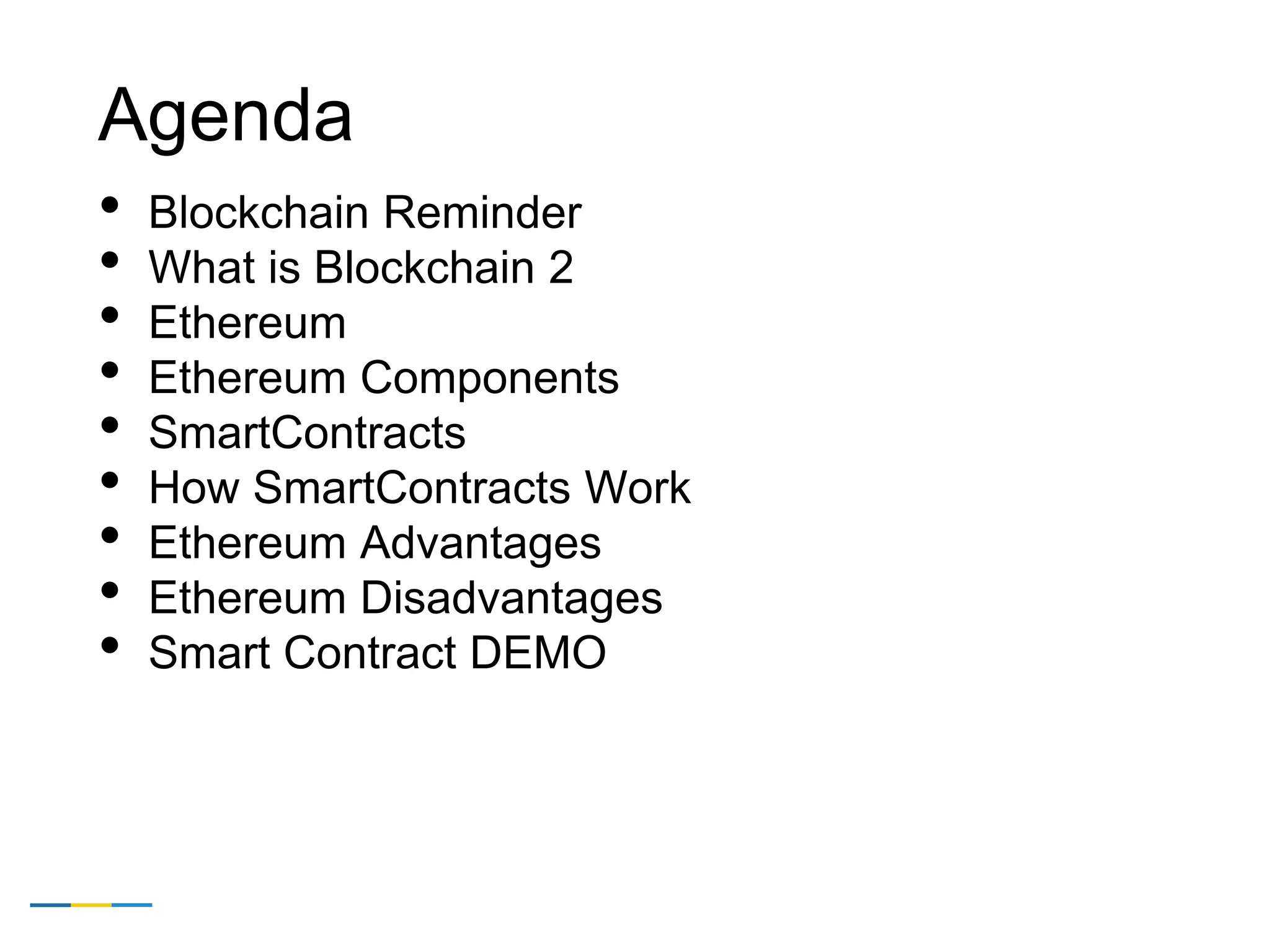 Ethereum (Blockchain Network) | PPTX