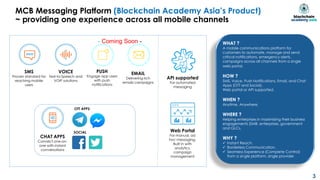 Blockchain Academy Asia Company Profile | PDF