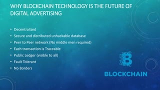 Blockchain in Digital Advertising | PPT