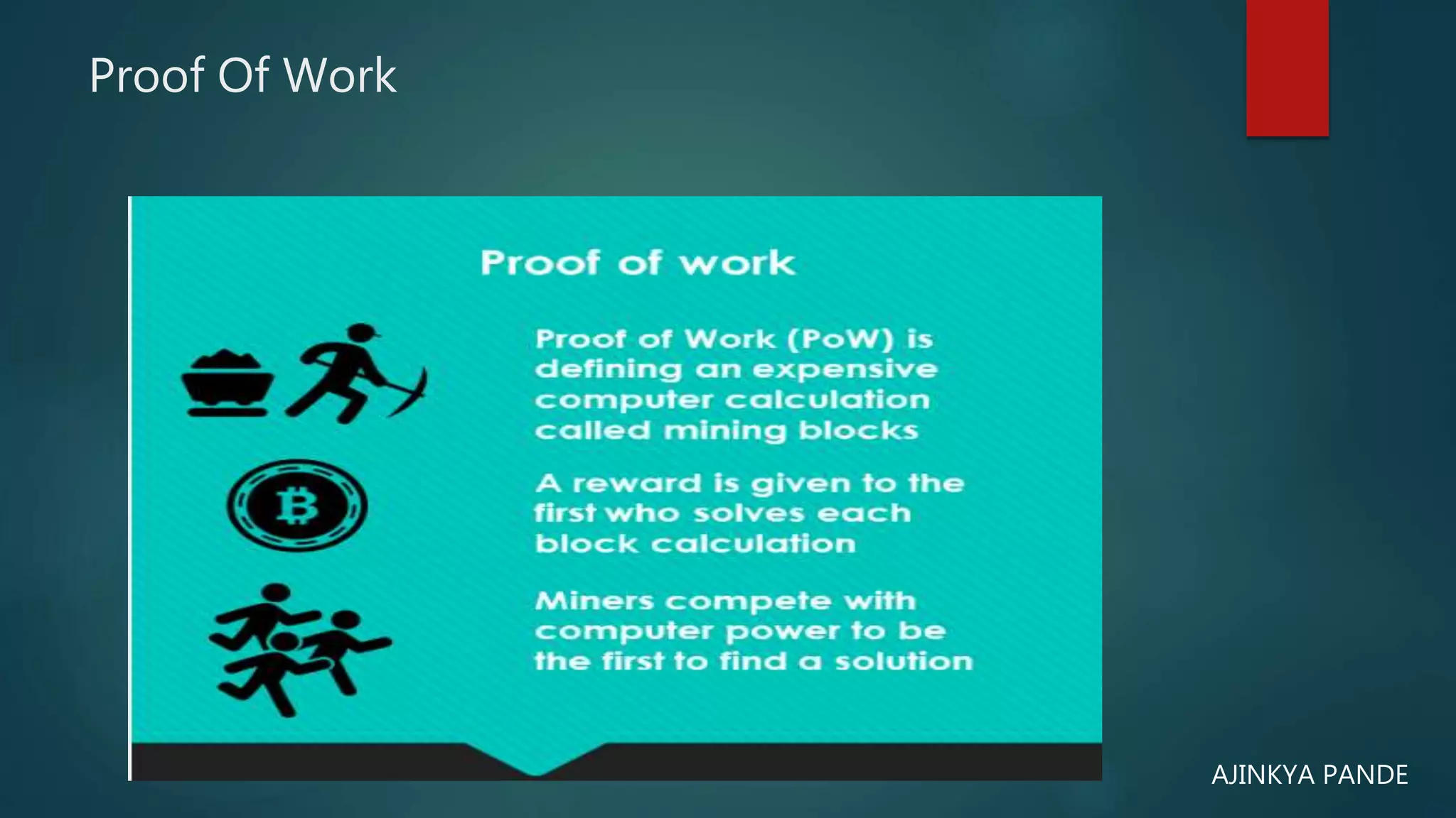 Blockchain ajinkya pande | PPT